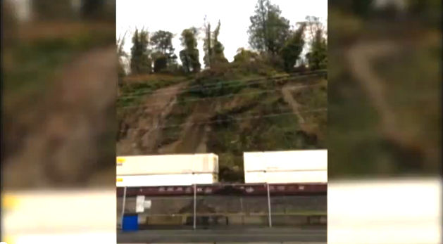 VIDEO OF THE DAY: Mudslide derails train – Albany Herald