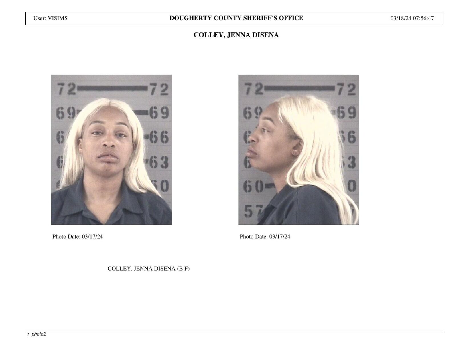 Dougherty County woman charged with murder in Sunday morning slaying ...