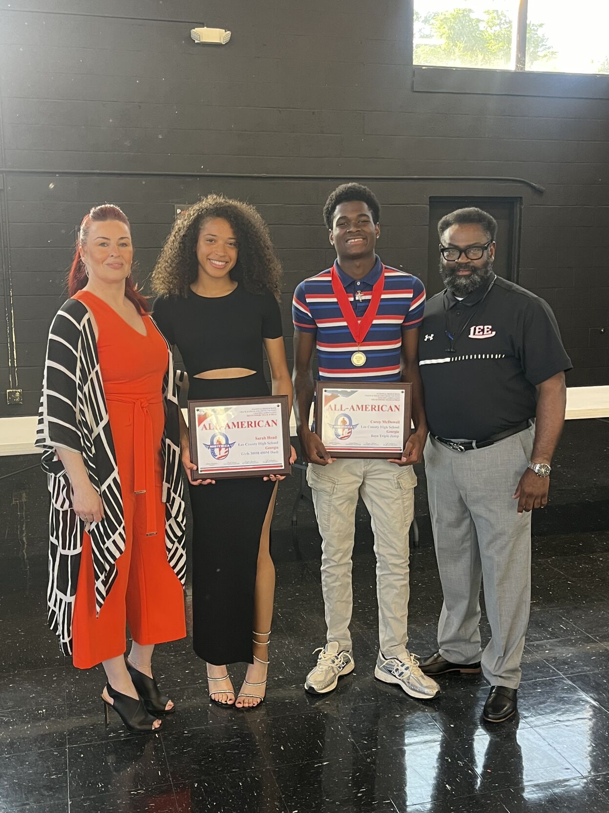 Lee County seniors Sarah Head and Corey McDowell named All-Americans in ...