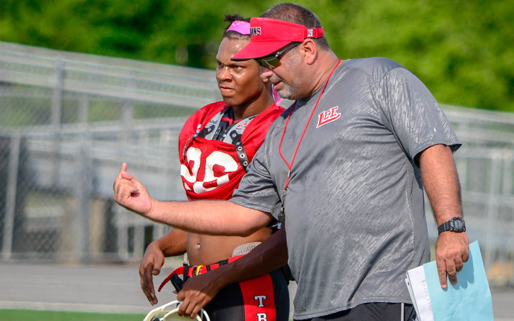 Coach Dean Fabrizio returns to Lee County football after suspension ...