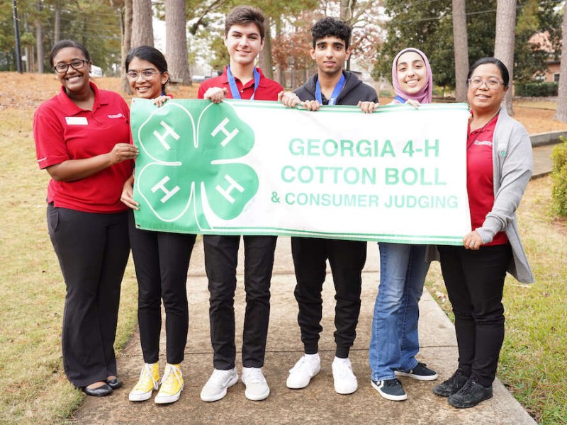 Cobb County team takes first at state 4-H Cotton Boll and Consumer ...