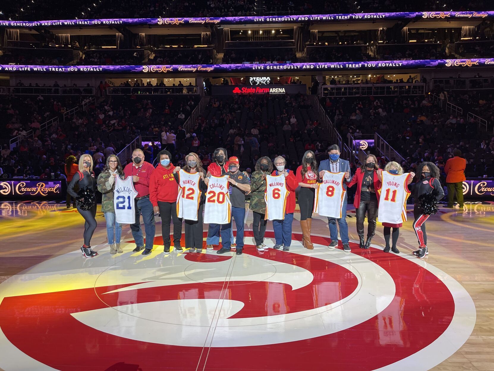 Atlanta Hawks, Crown Royal treat military veterans to courtside seats ...