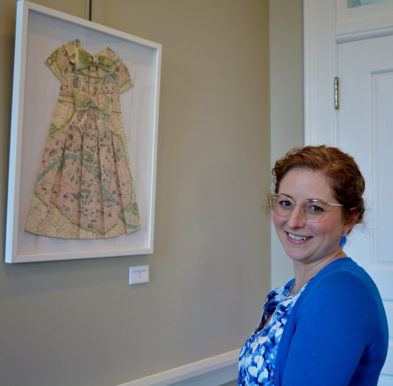 Albany artist Marie Salter opens 'Frock Paper Scissors' exhibit ...
