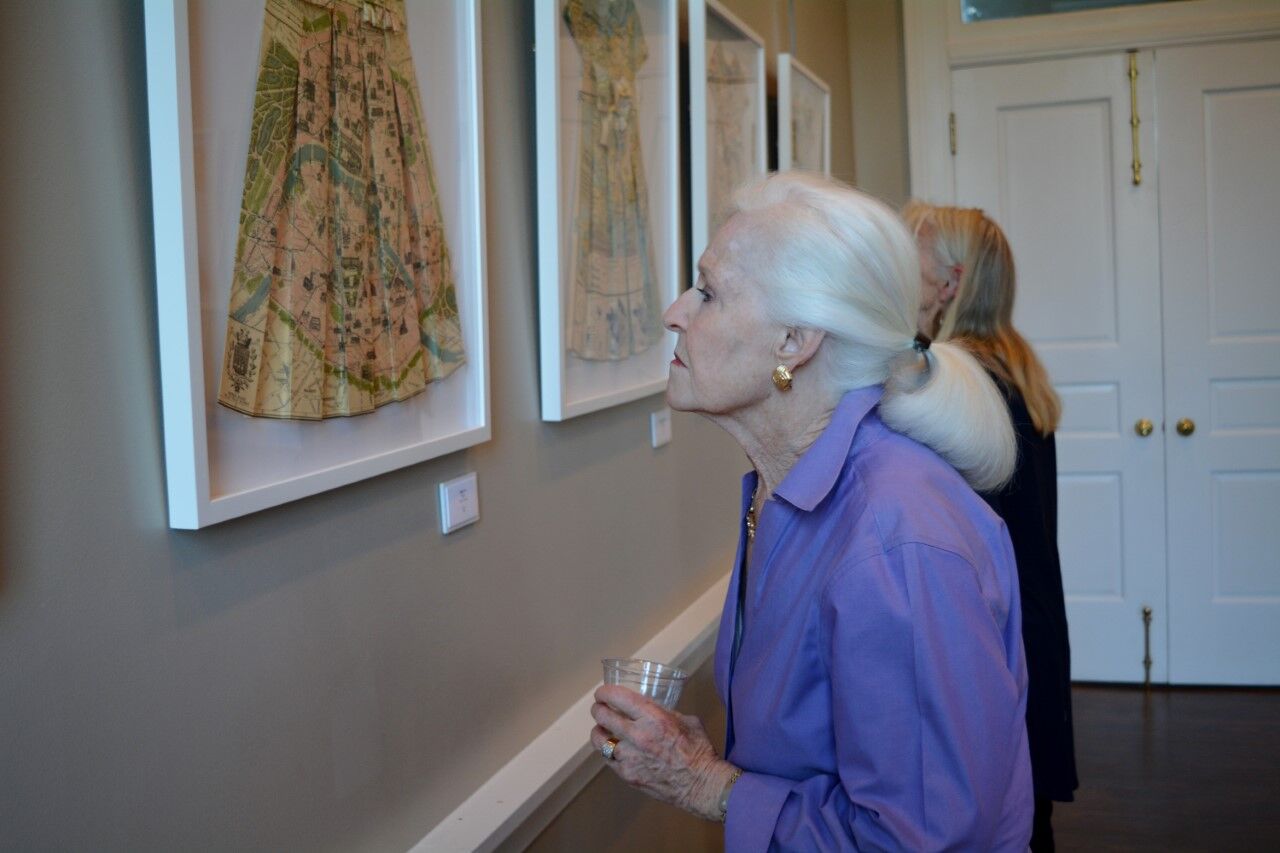 Albany artist Marie Salter opens 'Frock Paper Scissors' exhibit ...