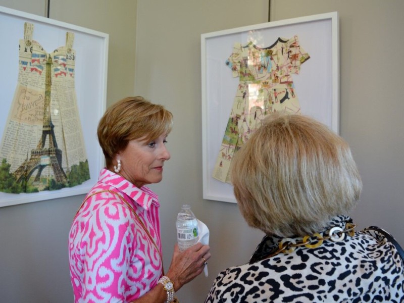 Albany artist Marie Salter opens 'Frock Paper Scissors' exhibit ...