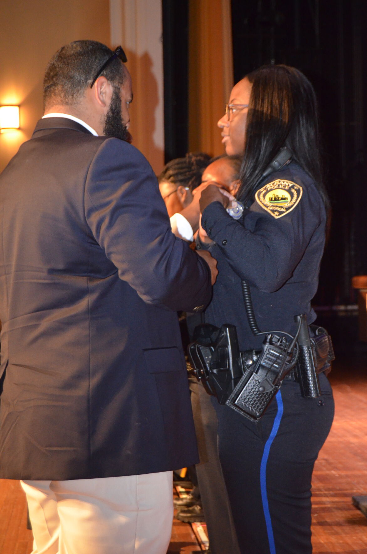 Albany Police Department welcomes new officers, promotes 18 during ...