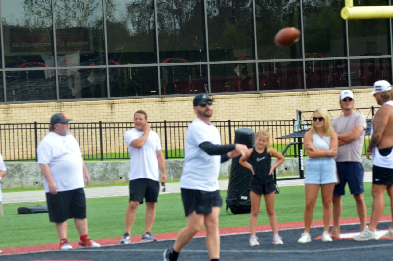 PHOTOS: Lee County grad, NFL fullback Tory Carter hosts first camp at ...