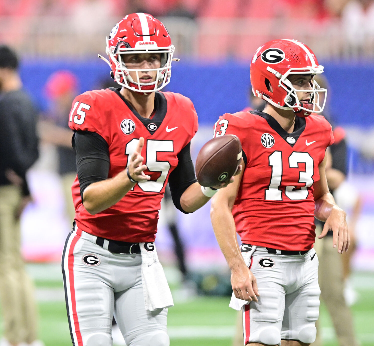 PHOTOS: Georgia Bulldogs dominate Oregon in Chick-fil-A Kickoff ...