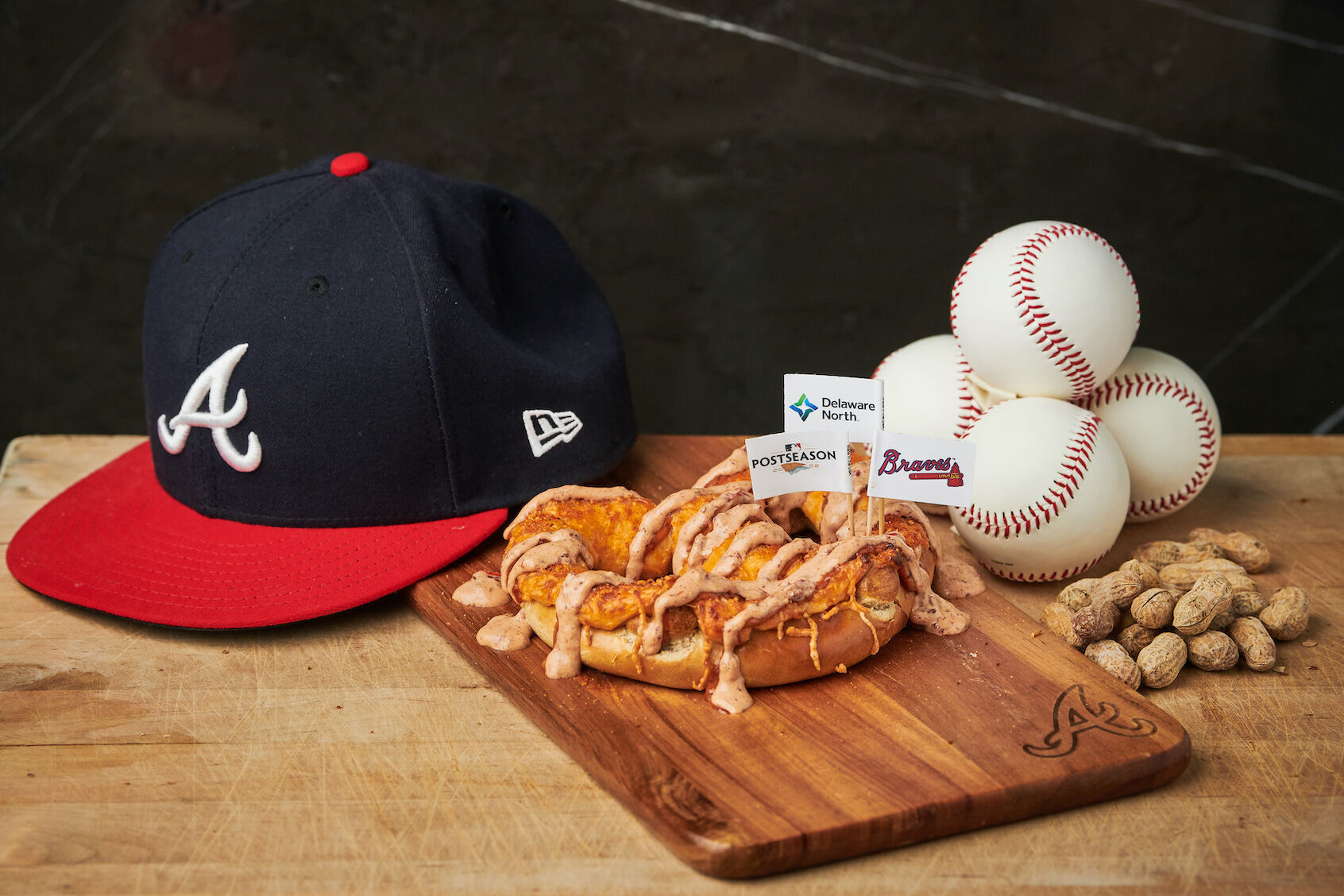 PHOTOS: Atlanta Braves unveil new food offering for postseason – Albany ...