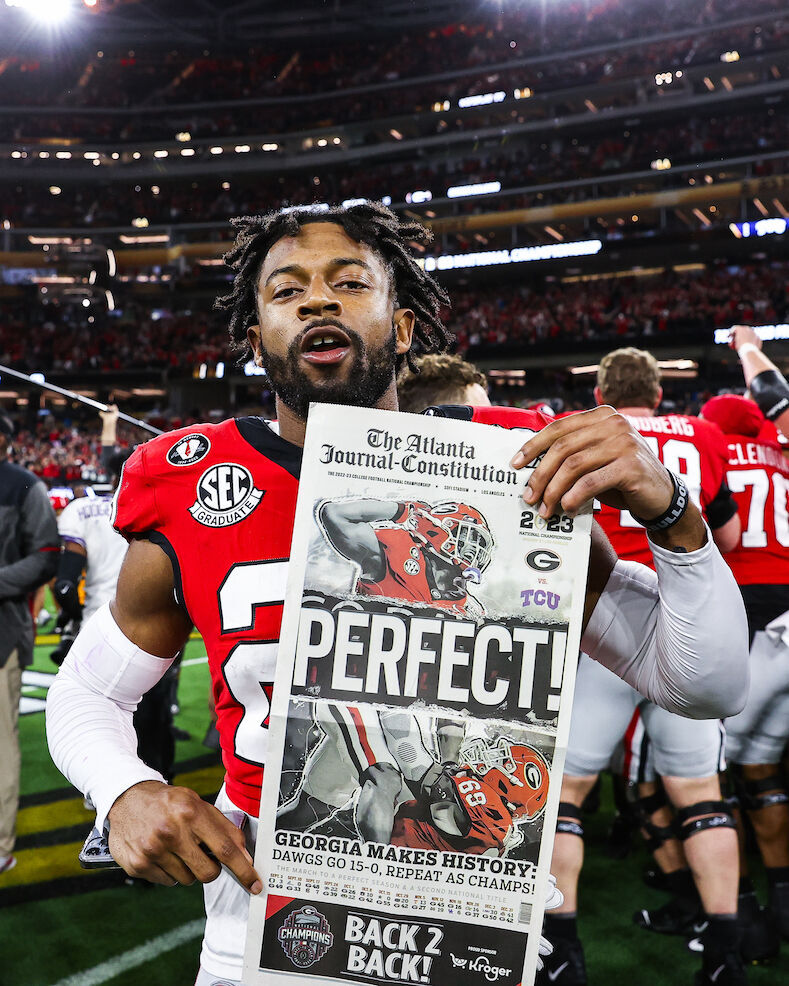 PHOTOS: Georgia defeats TCU for repeat national football championship ...