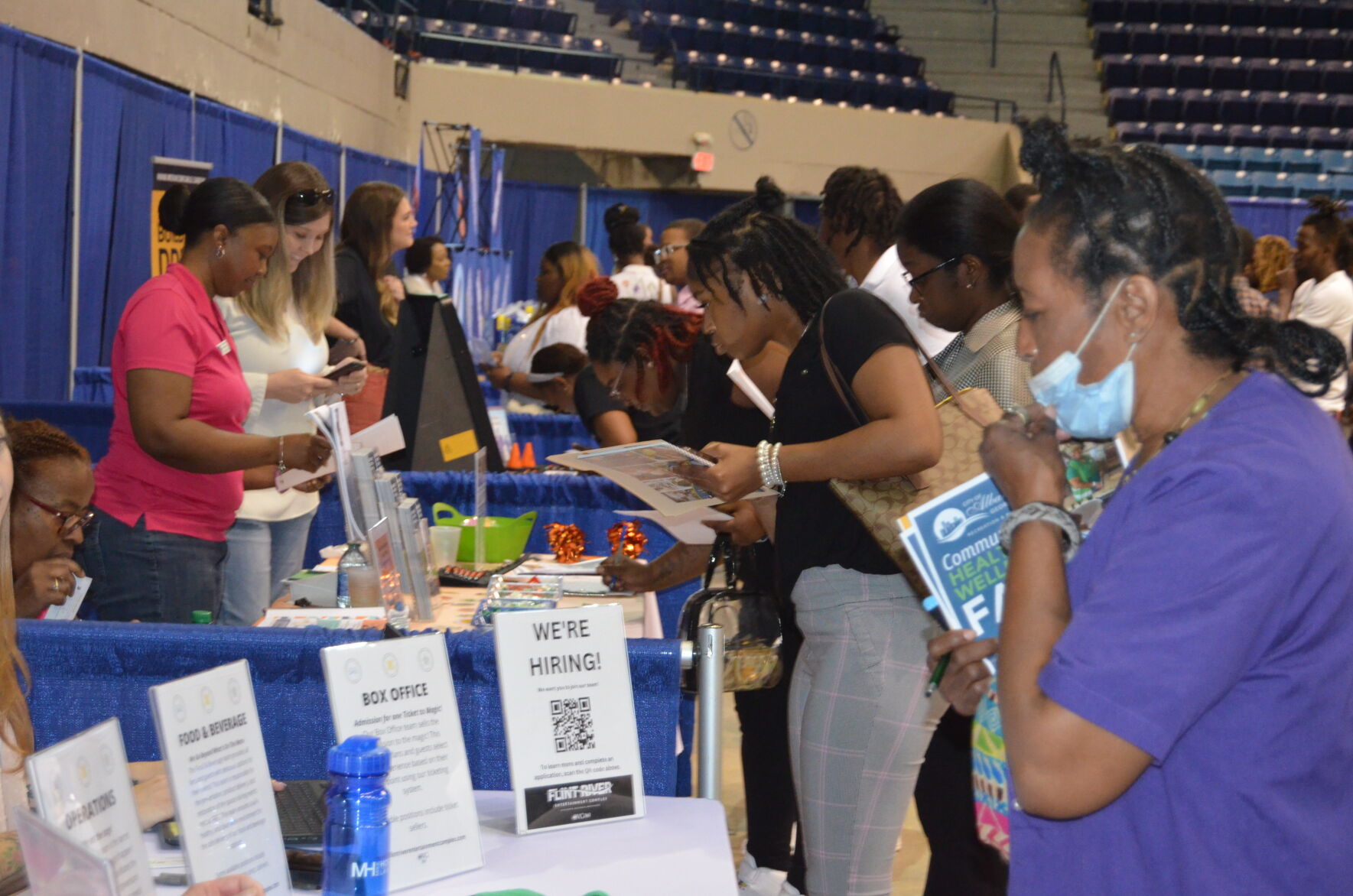 PHOTOS: Southwest Georgia Job Fair brings out 1,400 to Albany Civic ...