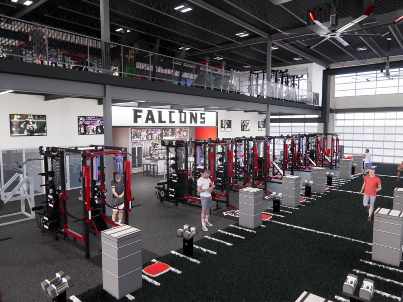 Expansion and Renovation of Falcon's practice facilities announced ...