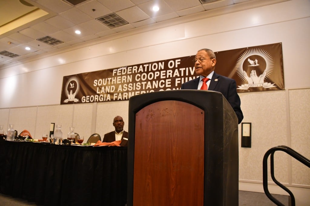 USDA declined to attend this Black farmers' conference. Sanford Bishop ...