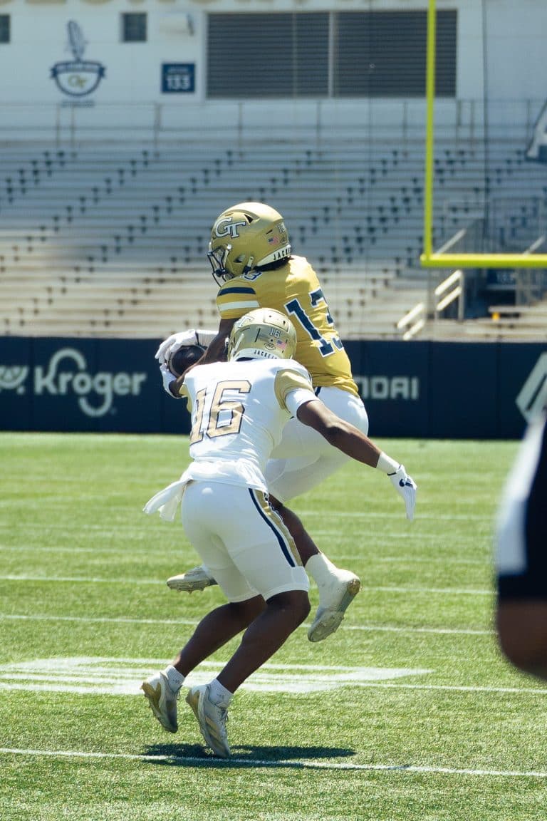 Georgia Tech: Wreck ‘Em Edges Swarm, 20-19, in White and Gold Game ...