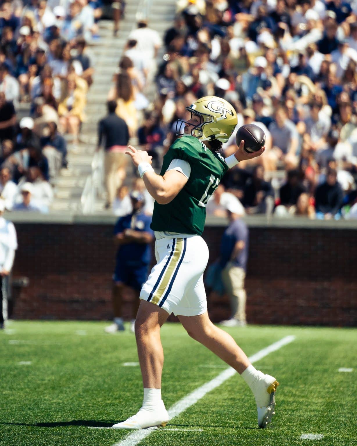 Georgia Tech: Wreck ‘Em Edges Swarm, 20-19, in White and Gold Game ...