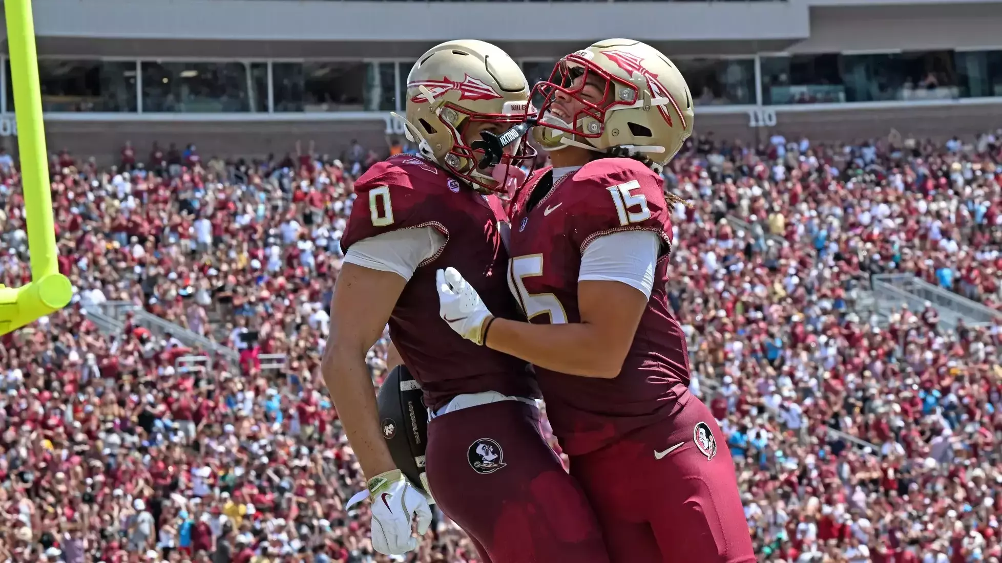 Kromah scores first college touchdown, FSU flattens East Texas A&M ...