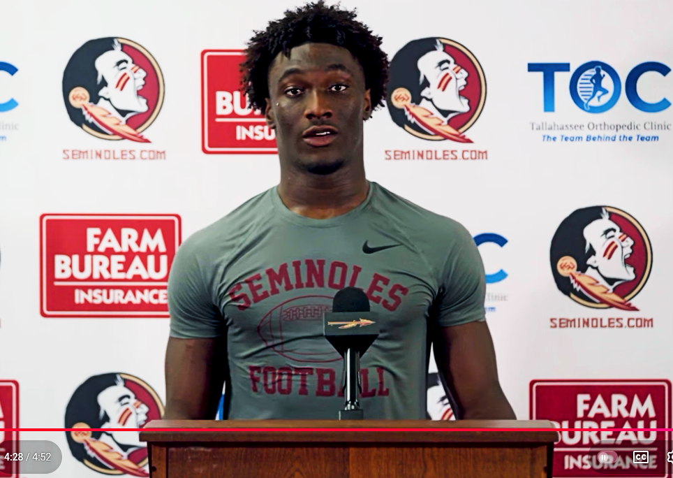 Florida State freshman Ousmane Kromah reflects on Alabama debut, faith ...