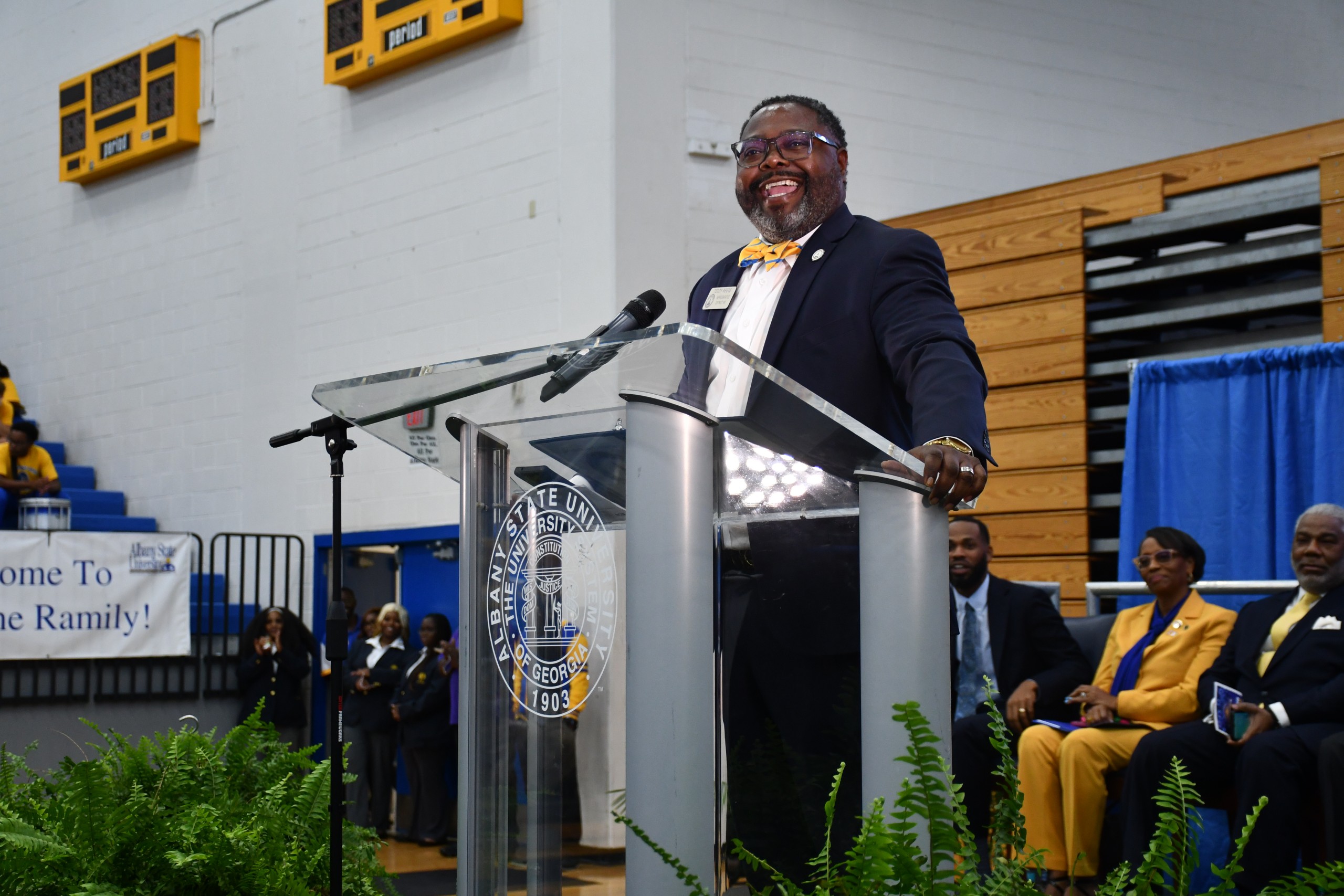 'Stay in the room:' State Rep. Teddy Reese gives Albany State ...