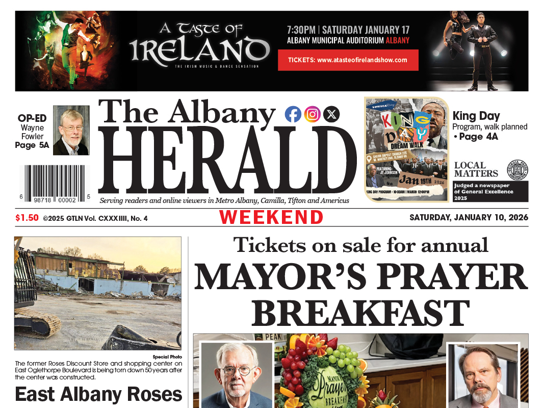 Albany Herald - January 10, 2026 – Albany Herald
