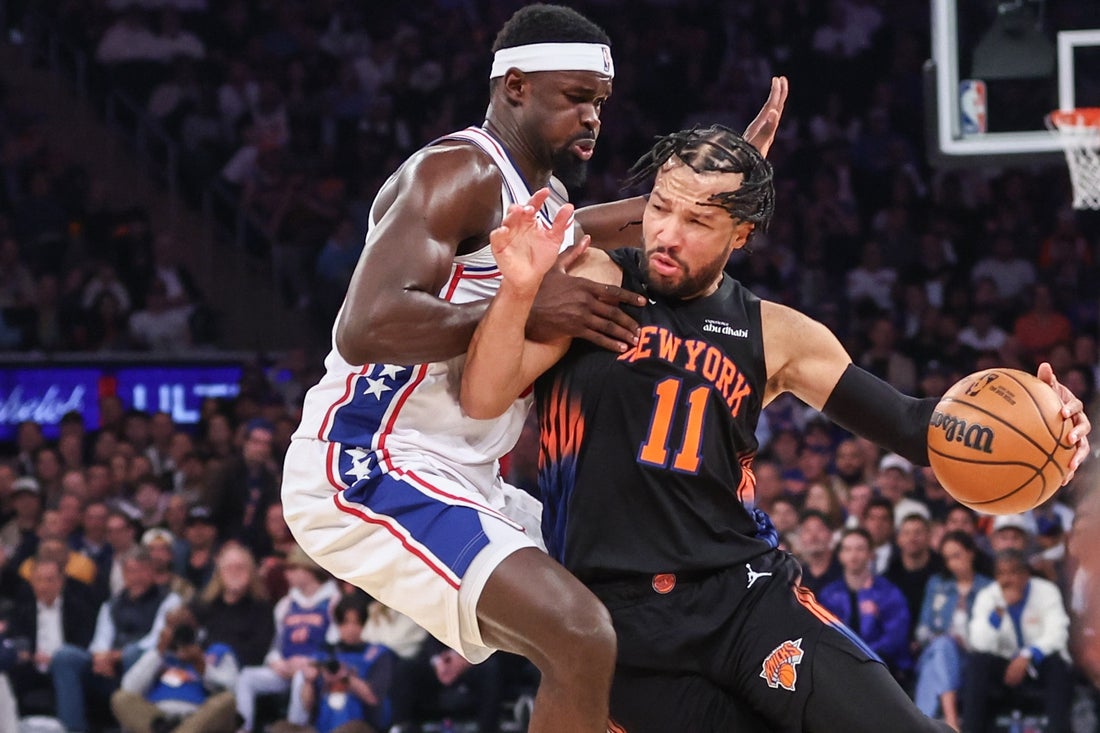 Late surge leads Knicks past Sixers to 2-0 series edge – Albany Herald