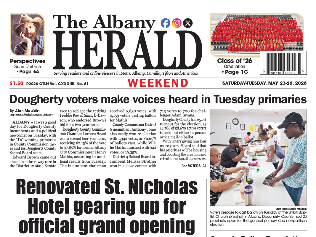 Albany Herald - May 23-26, 2026 – Albany Herald