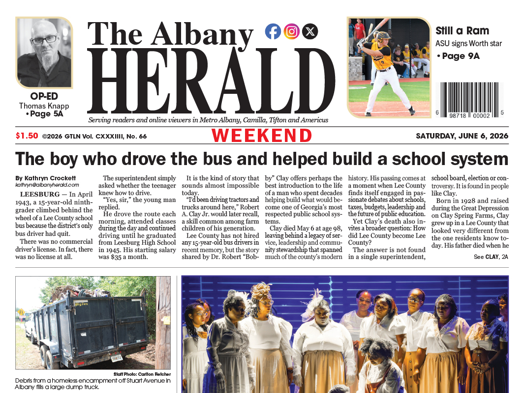 Albany Herald - June 6, 2026 – Albany Herald
